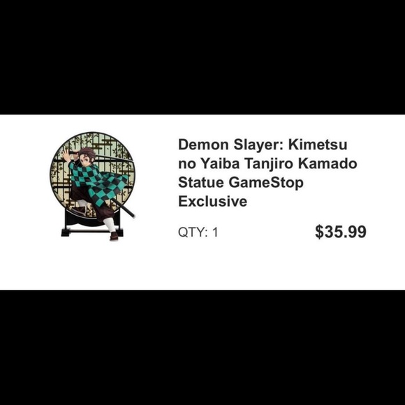 Other | Demon Slayer Kimetsu No Yaiba Tanjiro Kamadostatue Gamestop ...